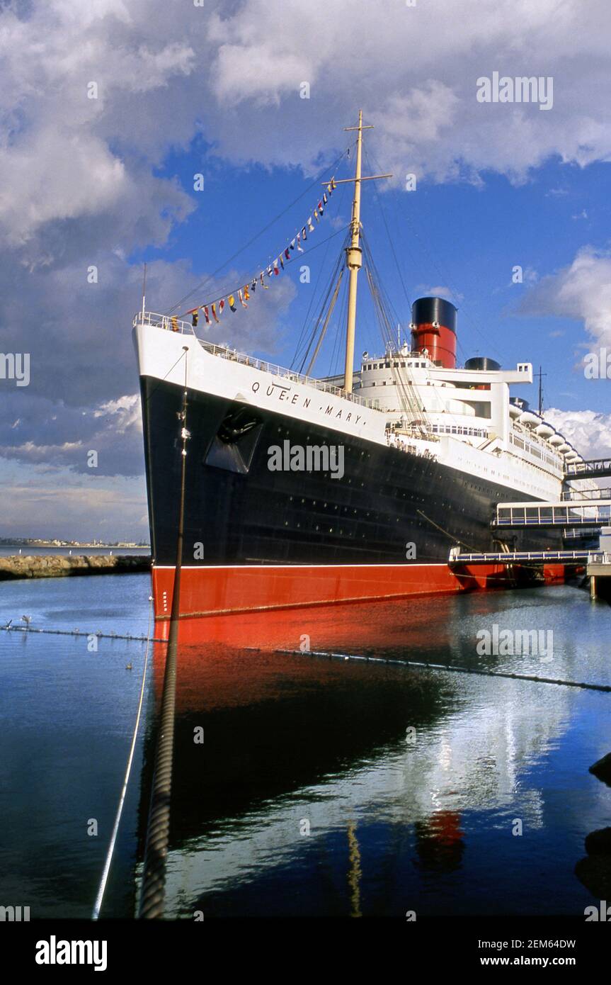 The Queen Mary in Long Beach, CA Stock Photo - Alamy