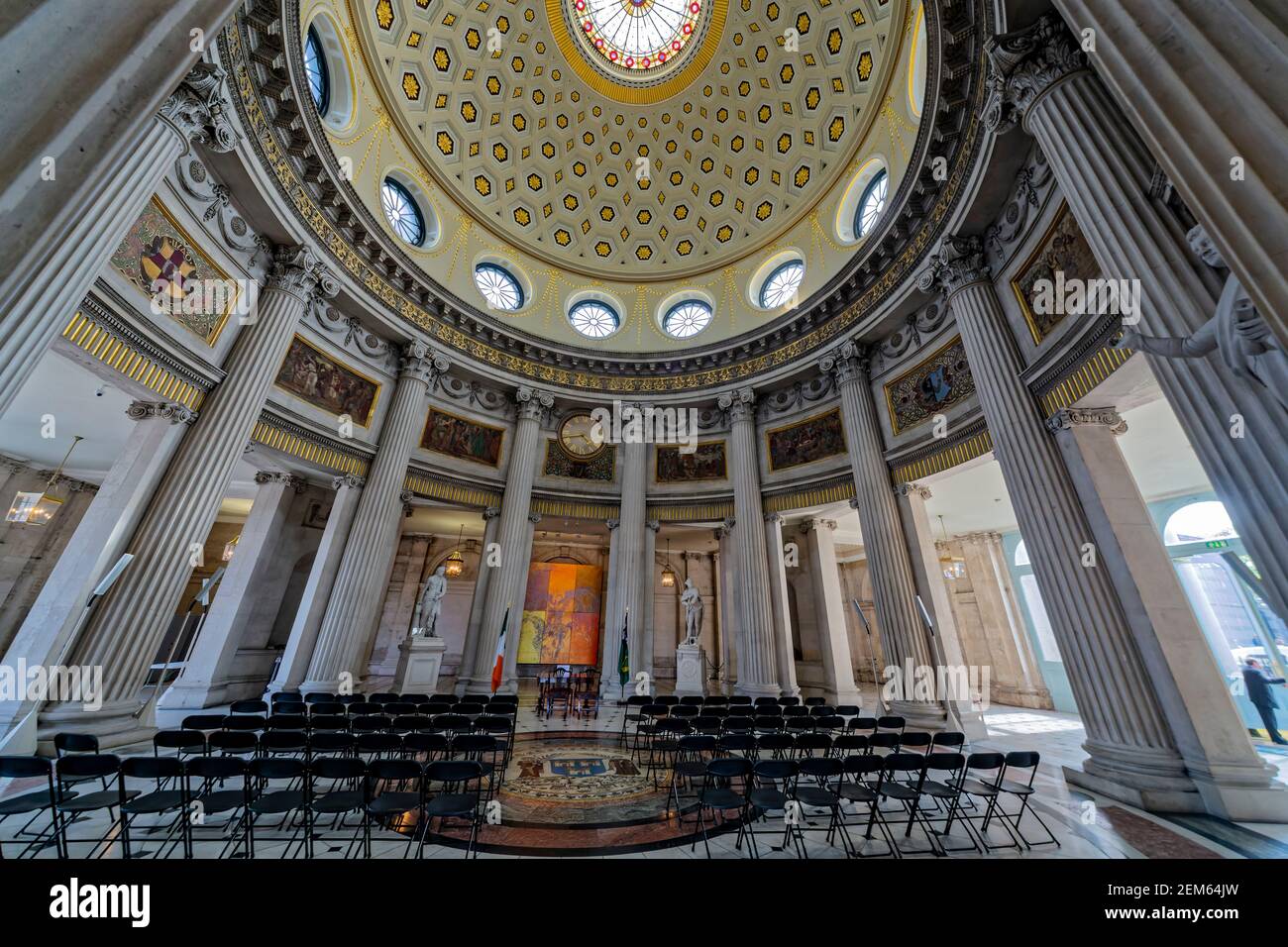 Dublin, Ireland. 6th May, 2016. The City Hall of Dublin contains a ...