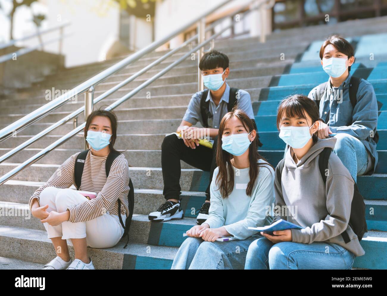 Student stair hi-res stock photography and images - Alamy