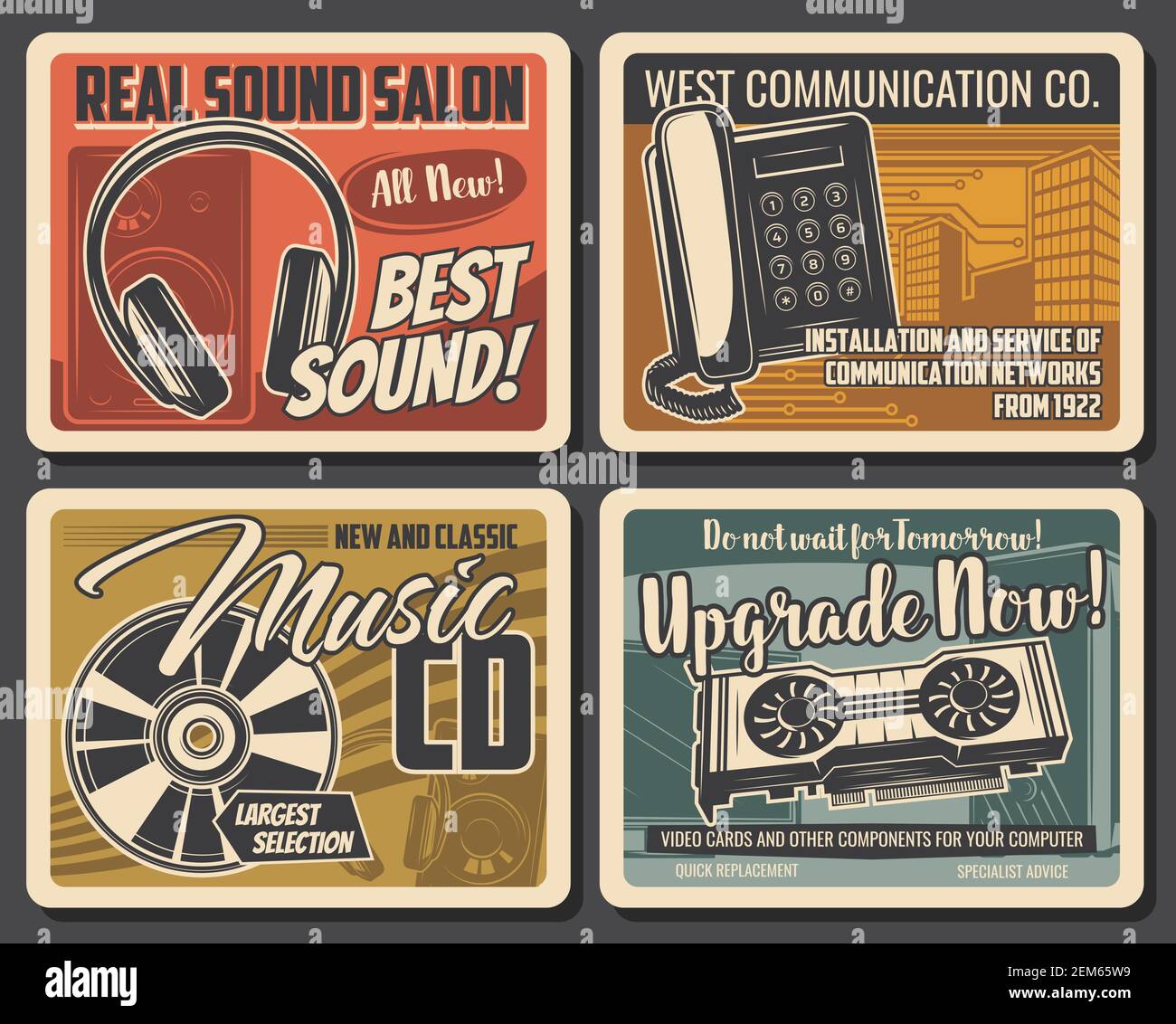 Telecom company poster hi-res stock photography and images - Alamy