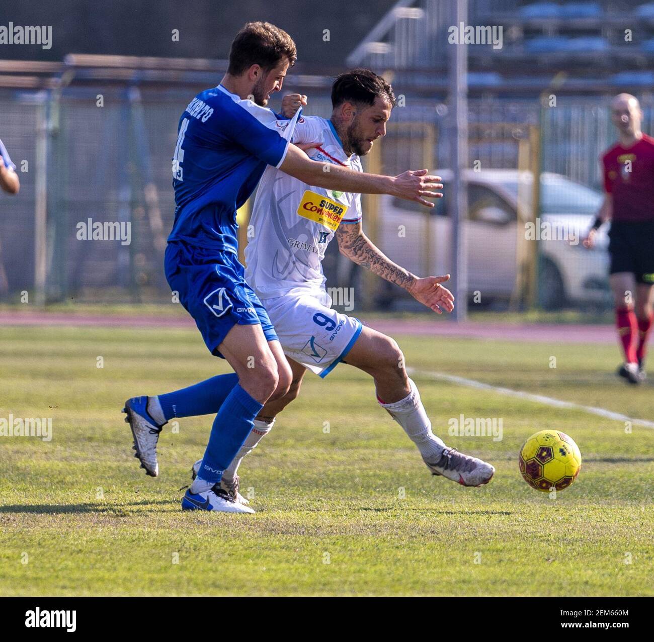 Pagani, Italy. 24th Feb, 2021. Serie C Championship - Marcello Torre ...