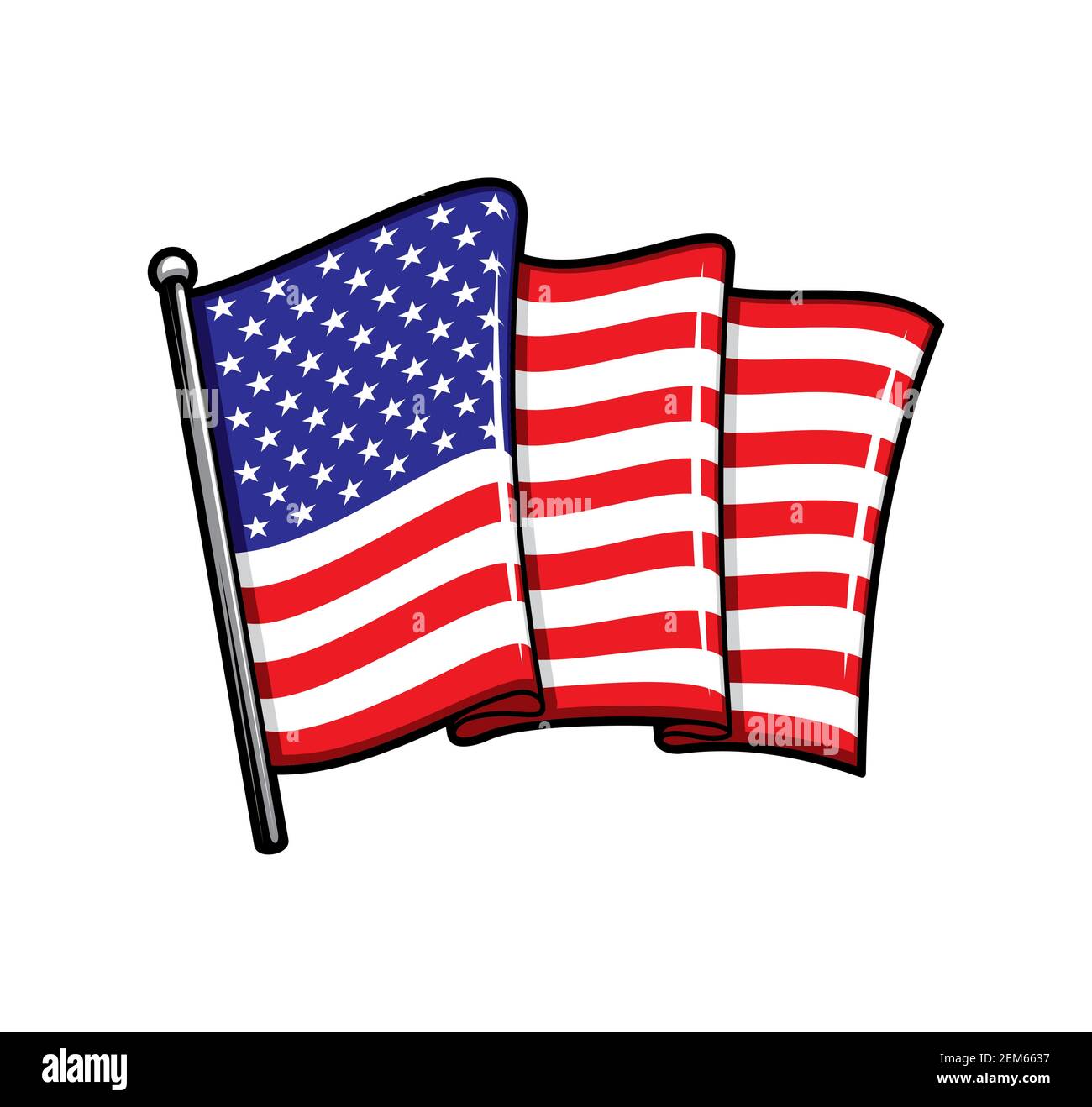 American flag star field Cut Out Stock Images & Pictures - Alamy