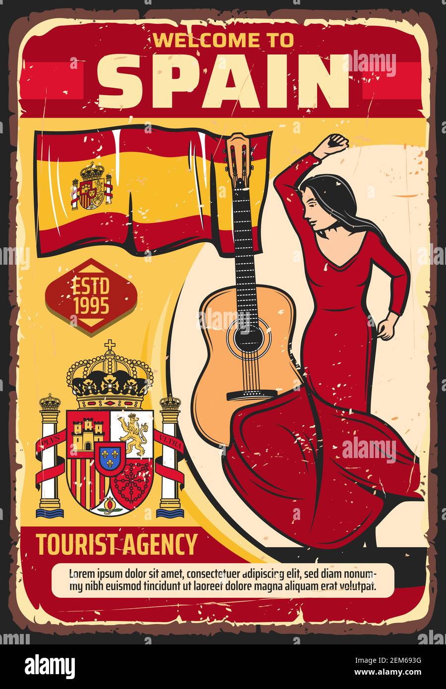 Valencia girl Stock Vector Images - Alamy