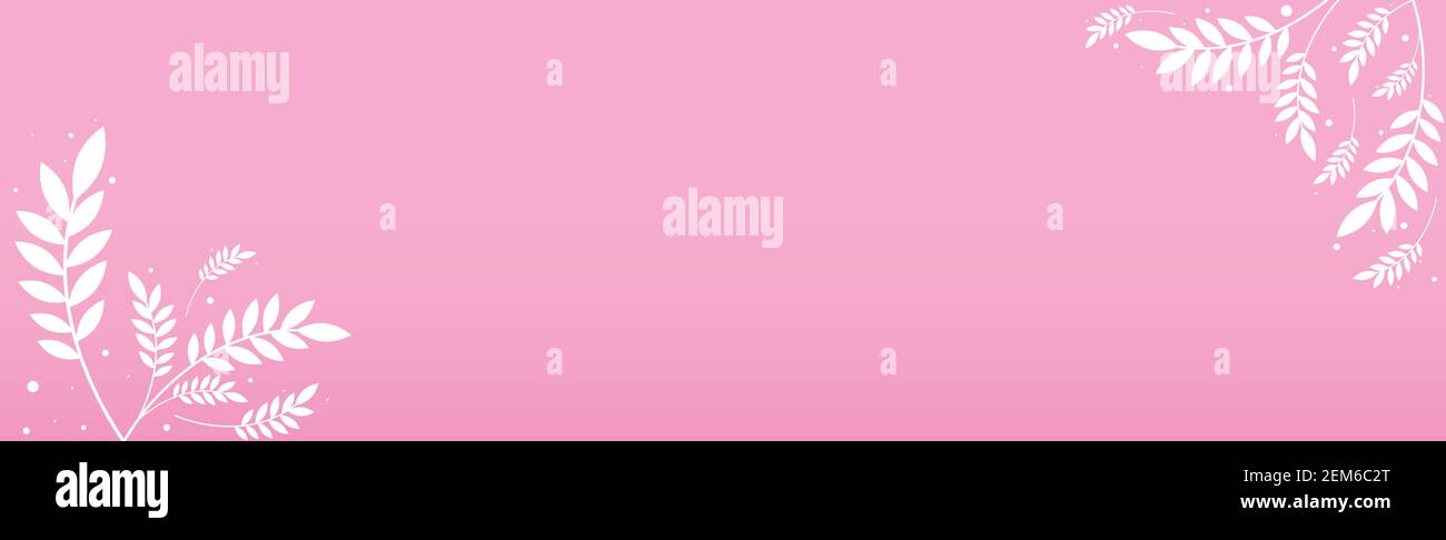 Abstract realistic background template with flowers - Vector ...