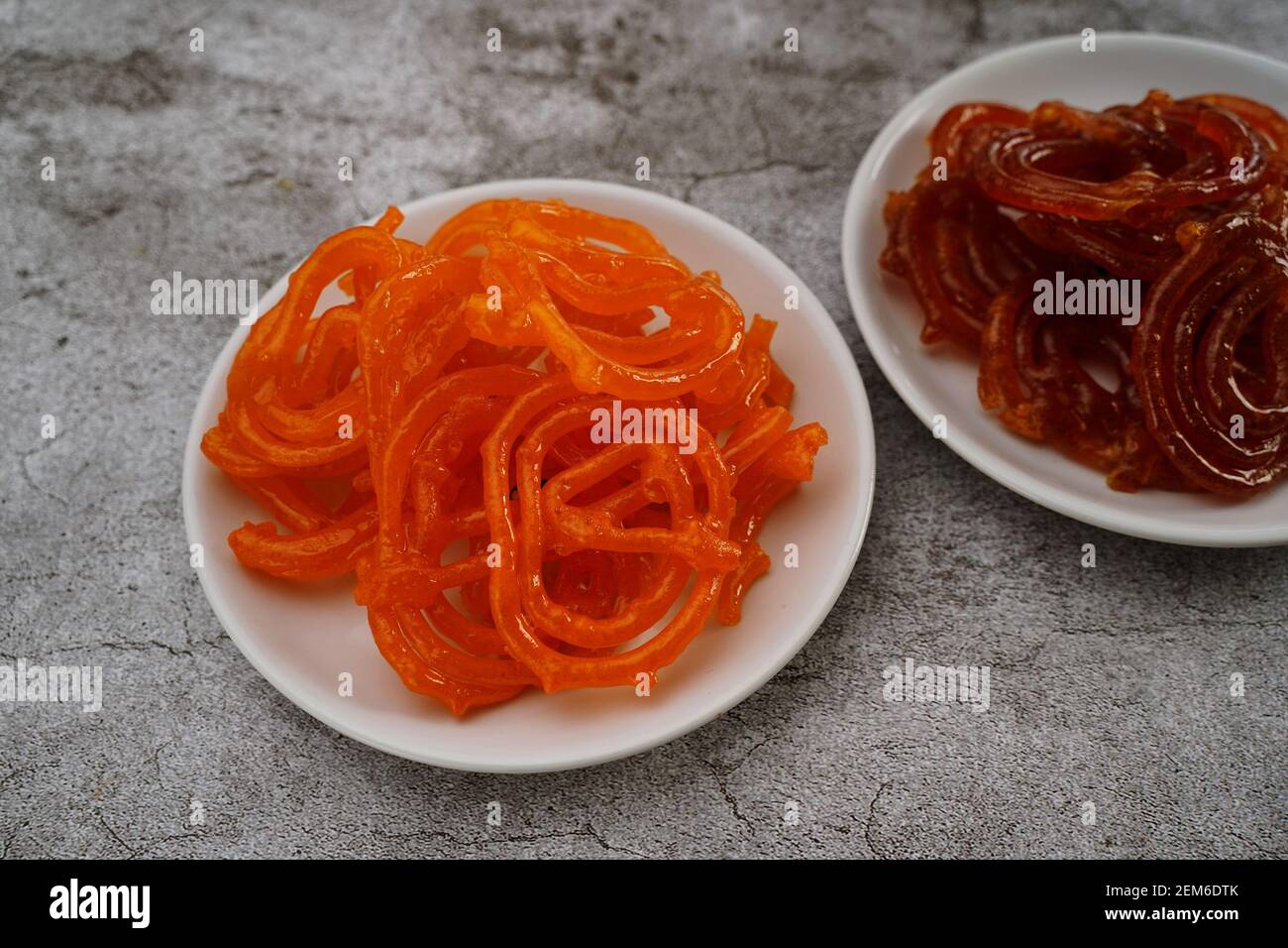 Jalebi or Jilebi Jangri - traditional Indian Diwali sweets, selective ...