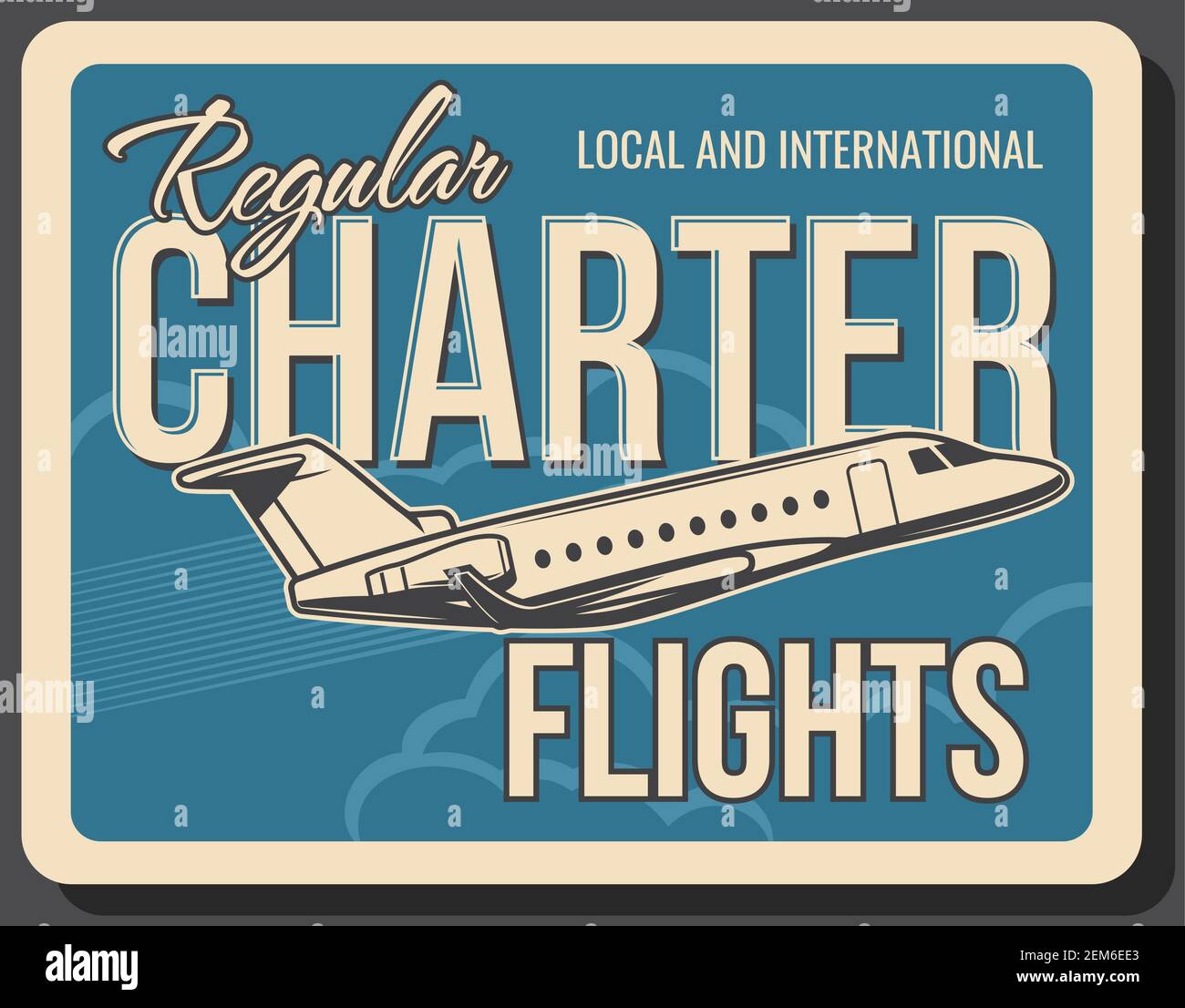 Private jet charter Stock Vector Images - Alamy