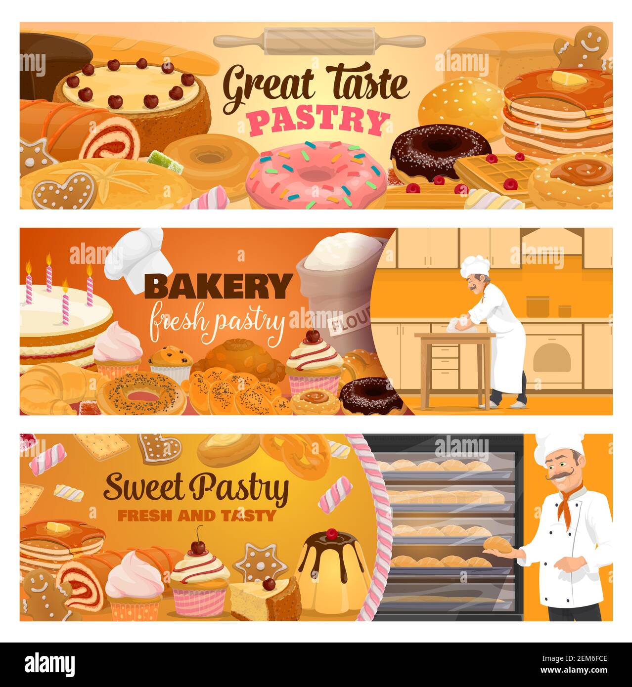 Baking brioche bread Stock Vector Images - Alamy