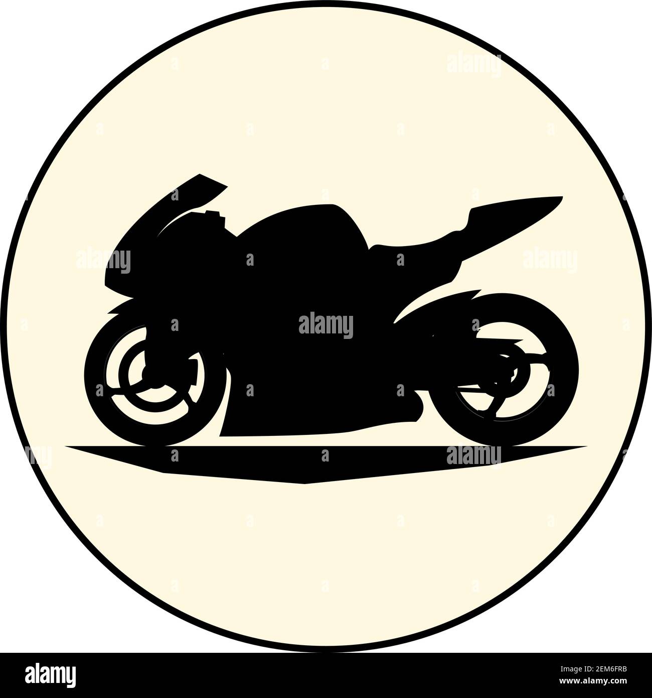 fast extreme sport bike vector eps10 illustration icon Stock Vector ...