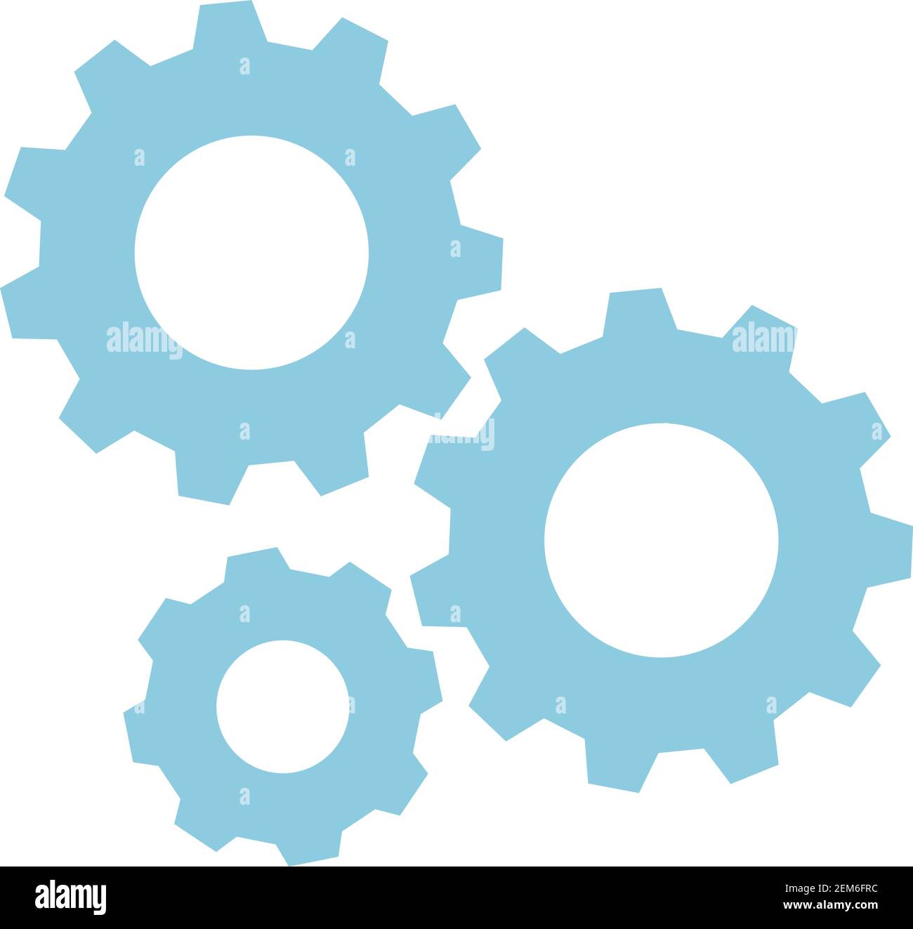 Vector icon gear mechanism 10 EPS Stock Vector Image & Art - Alamy