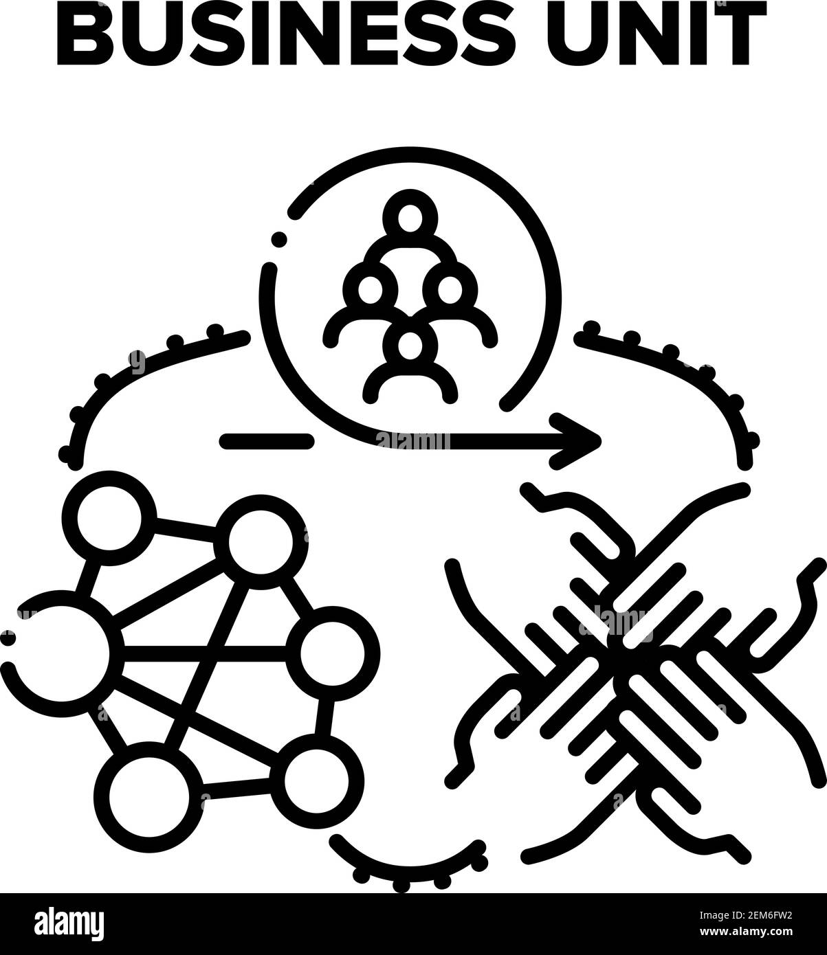 Business Unit Vector Black Illustrations Stock Vector Image & Art - Alamy