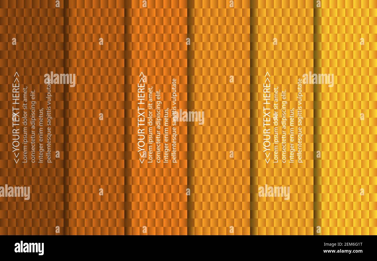 Background Yellow with abstract blank for text. vector illustration ...