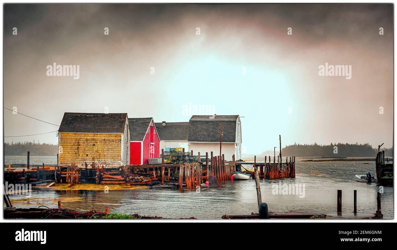 Nova Scotia scene Stock Photo - Alamy