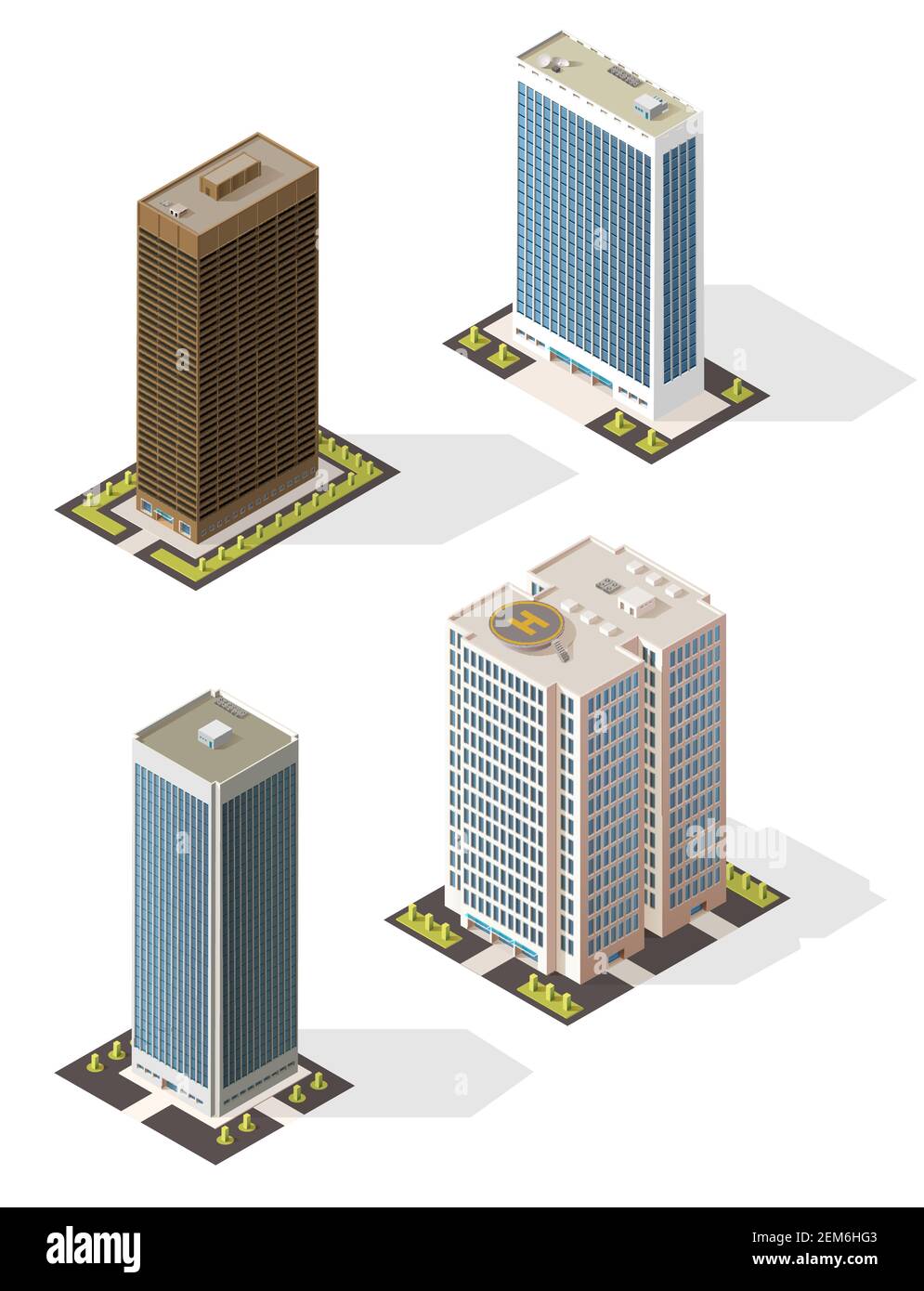 Business Building 3d