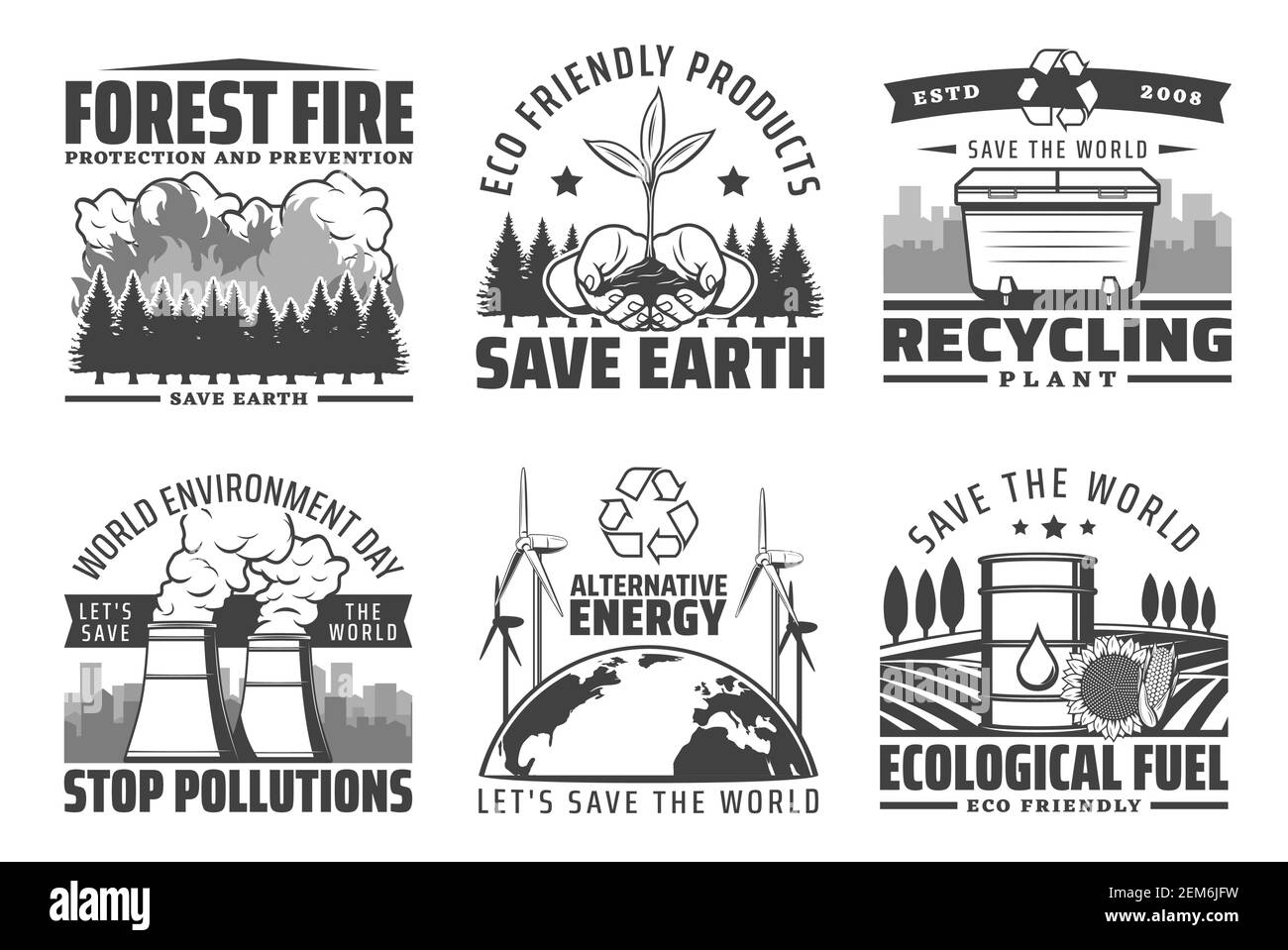 Save Earth, World environment day, nature protection and conservation ...