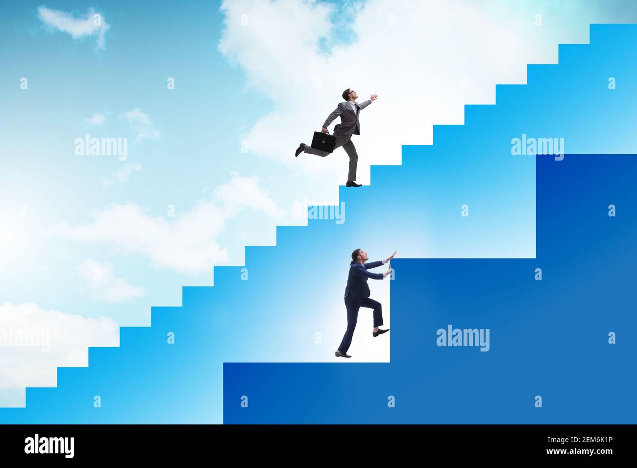 Concept of unfair treatment of the different employees Stock Photo - Alamy