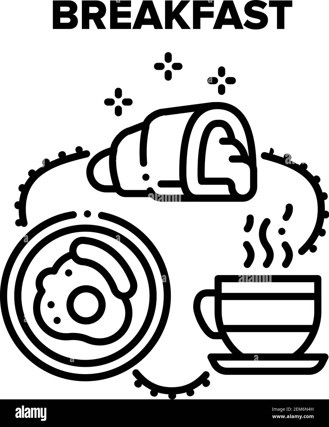 Toast and tea Black and White Stock Photos & Images - Alamy