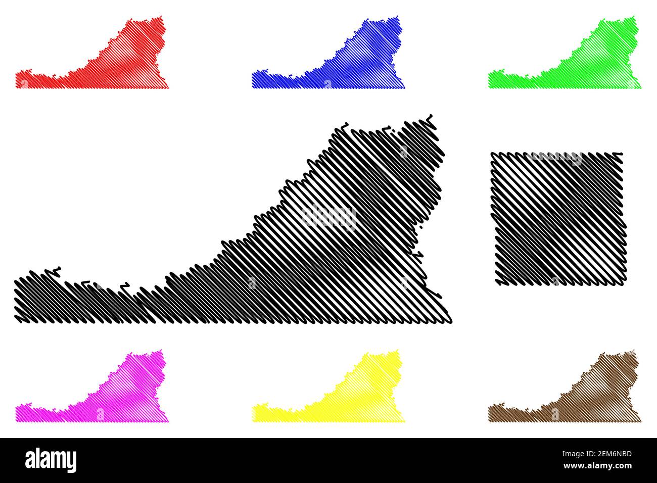 Stutsman map vector hi-res stock photography and images - Alamy