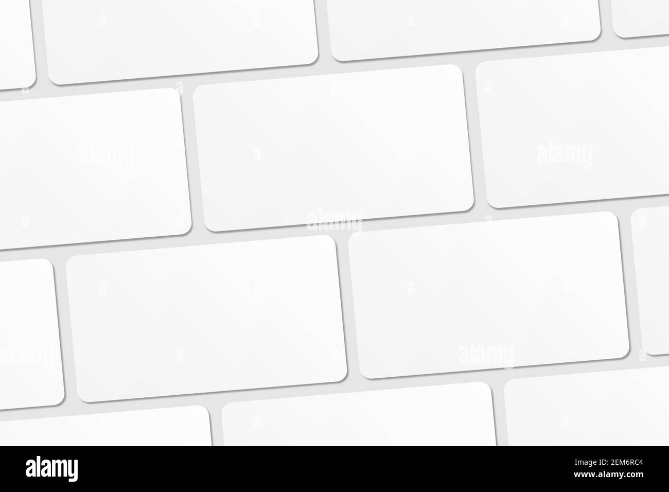 Marketing card mockup Cut Out Stock Images & Pictures - Alamy