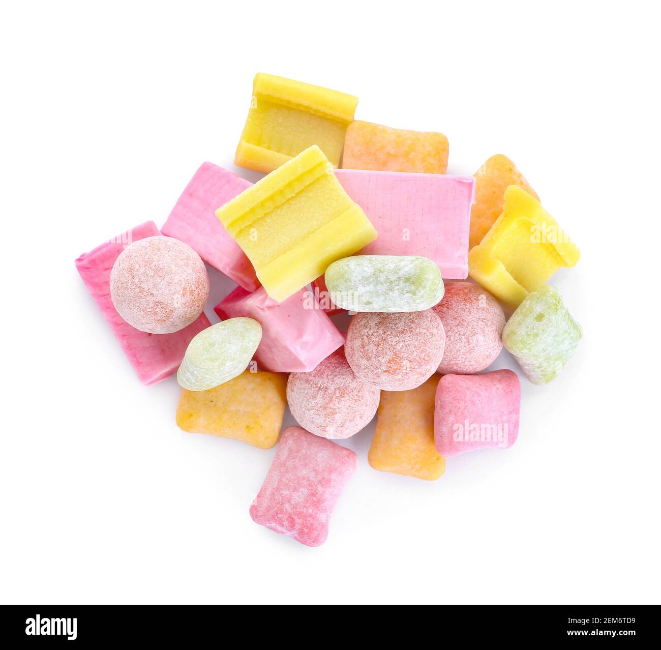 Many various colorful chewing Cut Out Stock Images & Pictures - Alamy