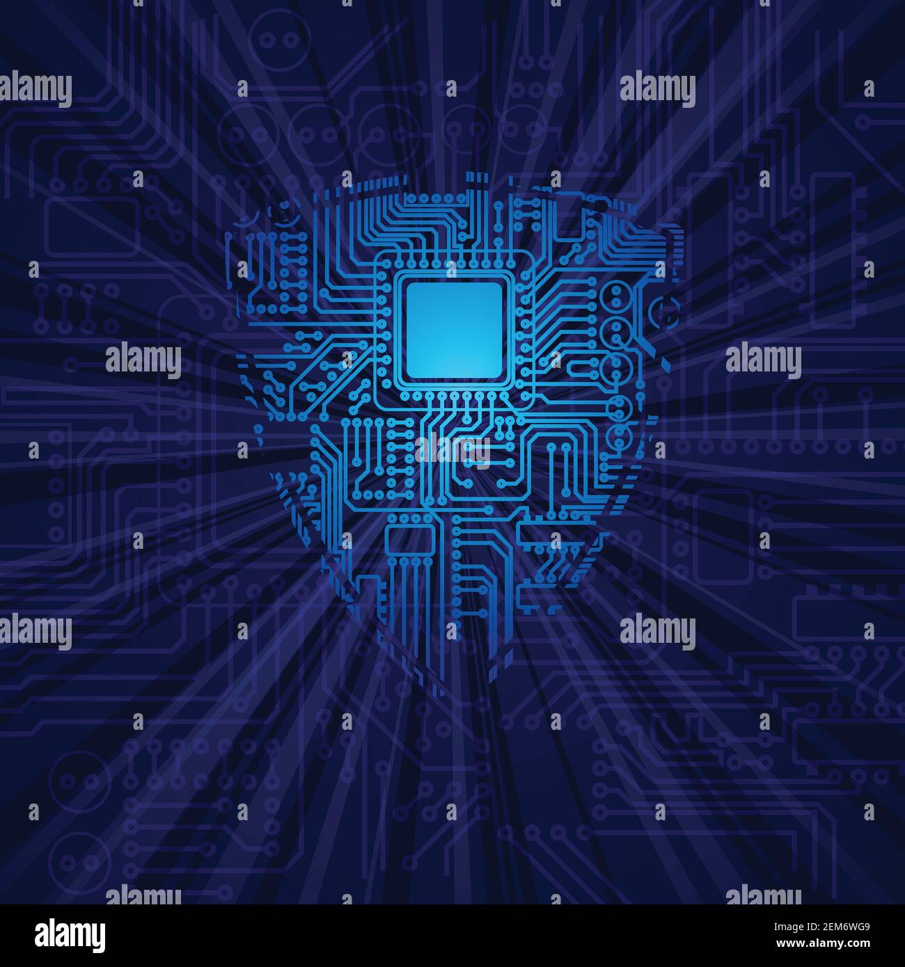 Digital shield hi-res stock photography and images - Alamy