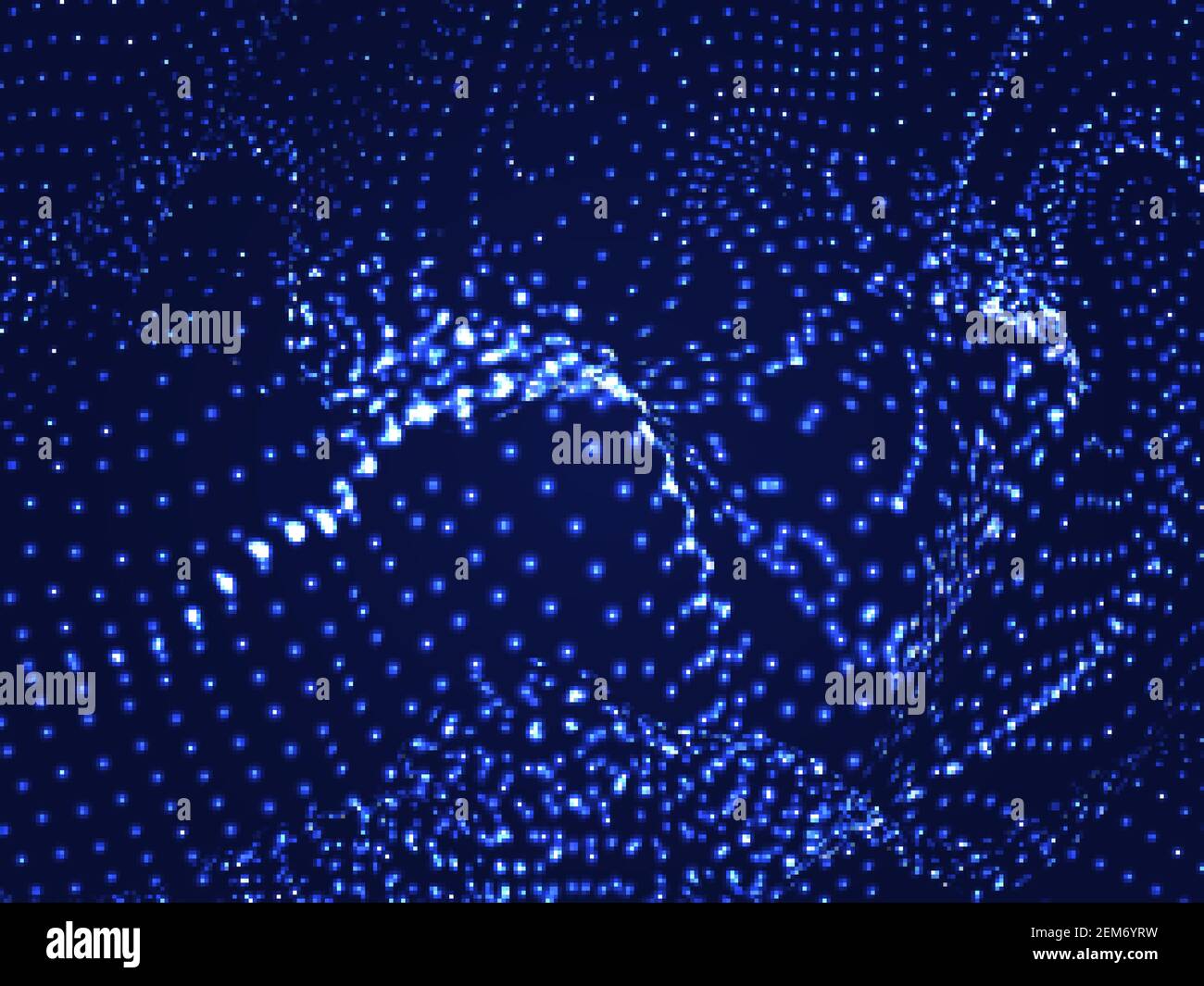 Abstract blue background. Technology background. Big data Abstract ...
