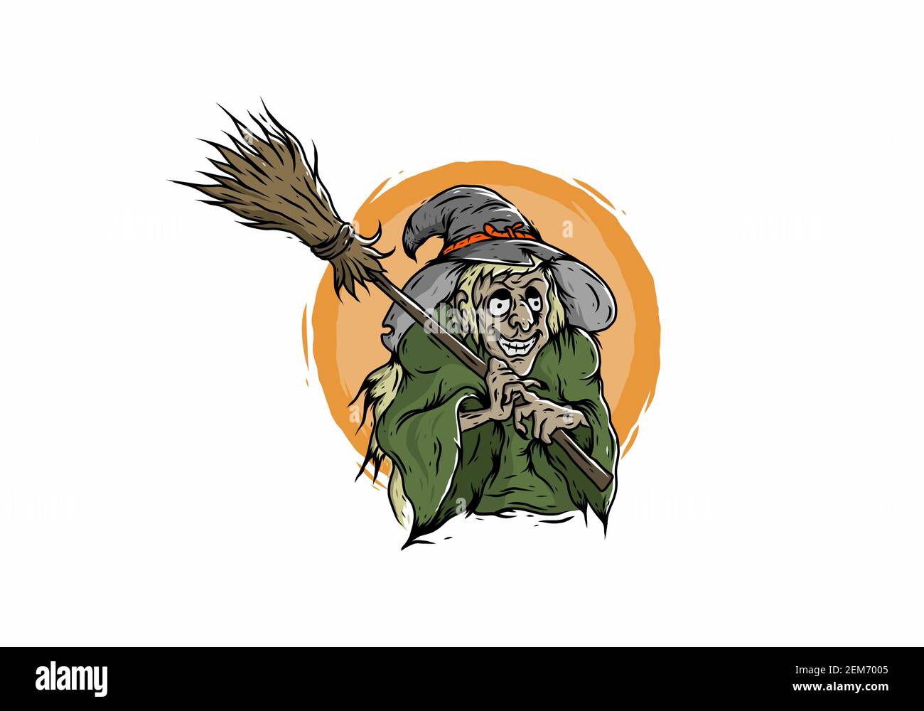 Happy girl holding autumn Cut Out Stock Images & Pictures - Alamy