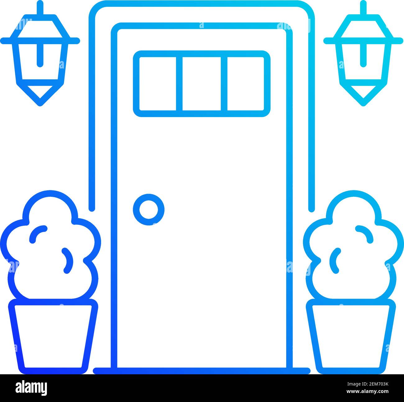 Entryway sign Stock Vector Images - Alamy