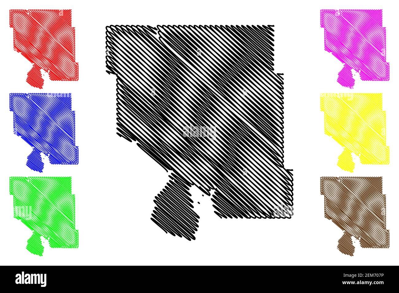 Mountrail County, North Dakota State (U.S. county, United States of ...