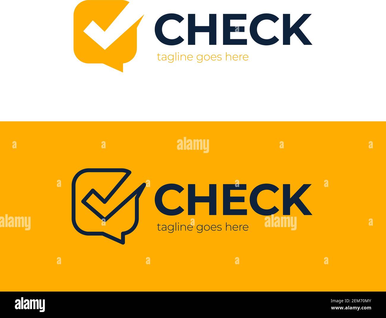 Checkmark chatting hi-res stock photography and images - Alamy