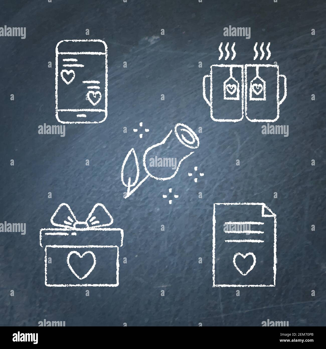 Two messages Stock Vector Images - Alamy
