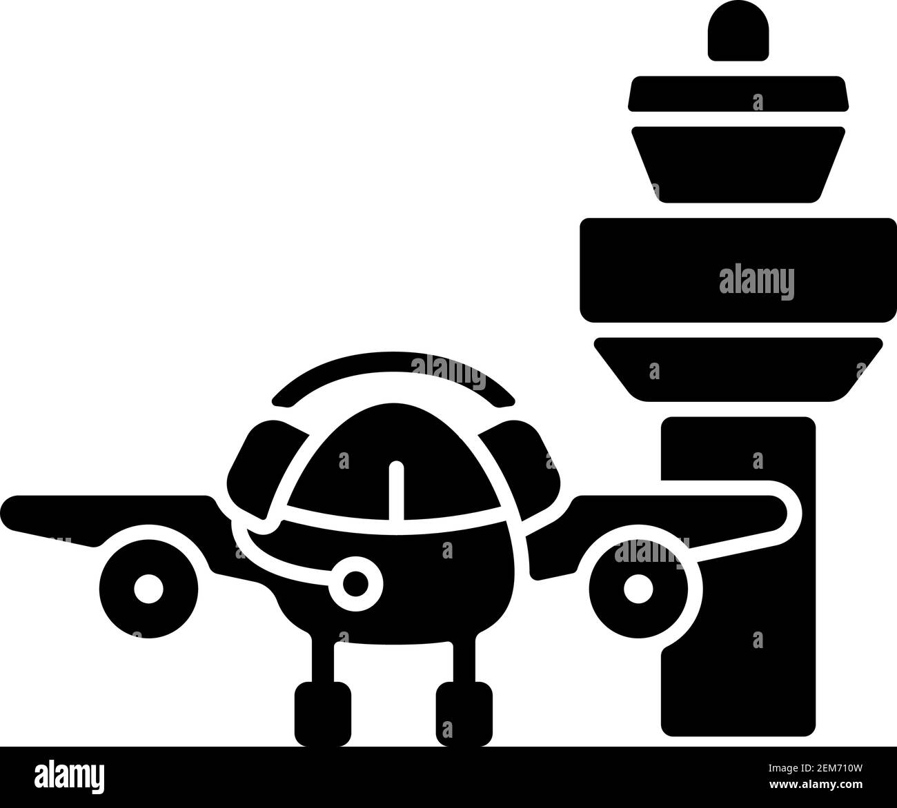 Dispatch tower Black and White Stock Photos & Images - Alamy