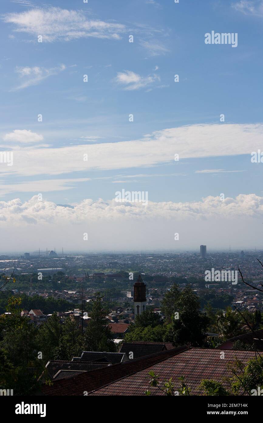 bandung cityscape indonesia Stock Photo - Alamy
