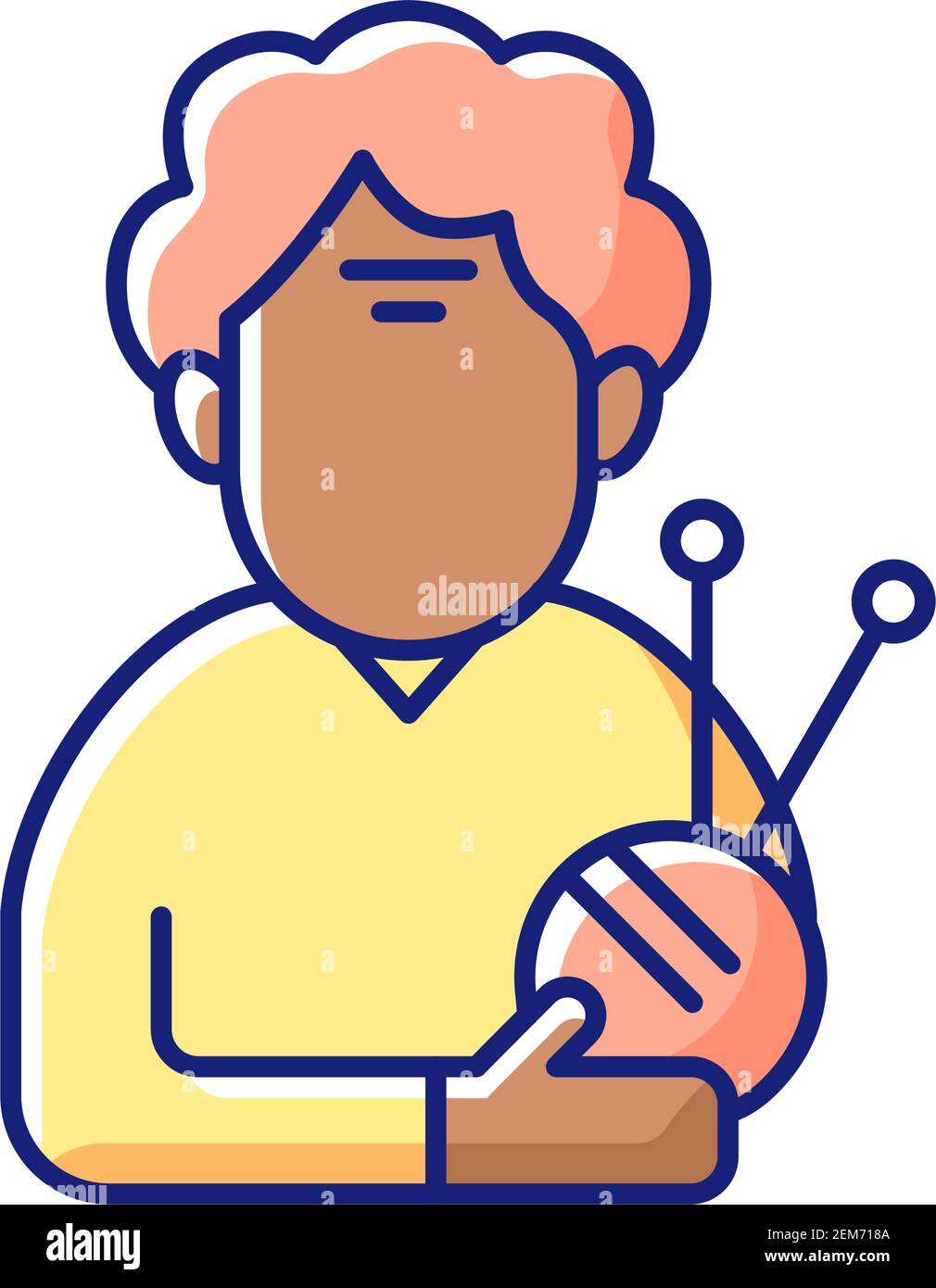 Black african woman isolated mature Stock Vector Images - Alamy