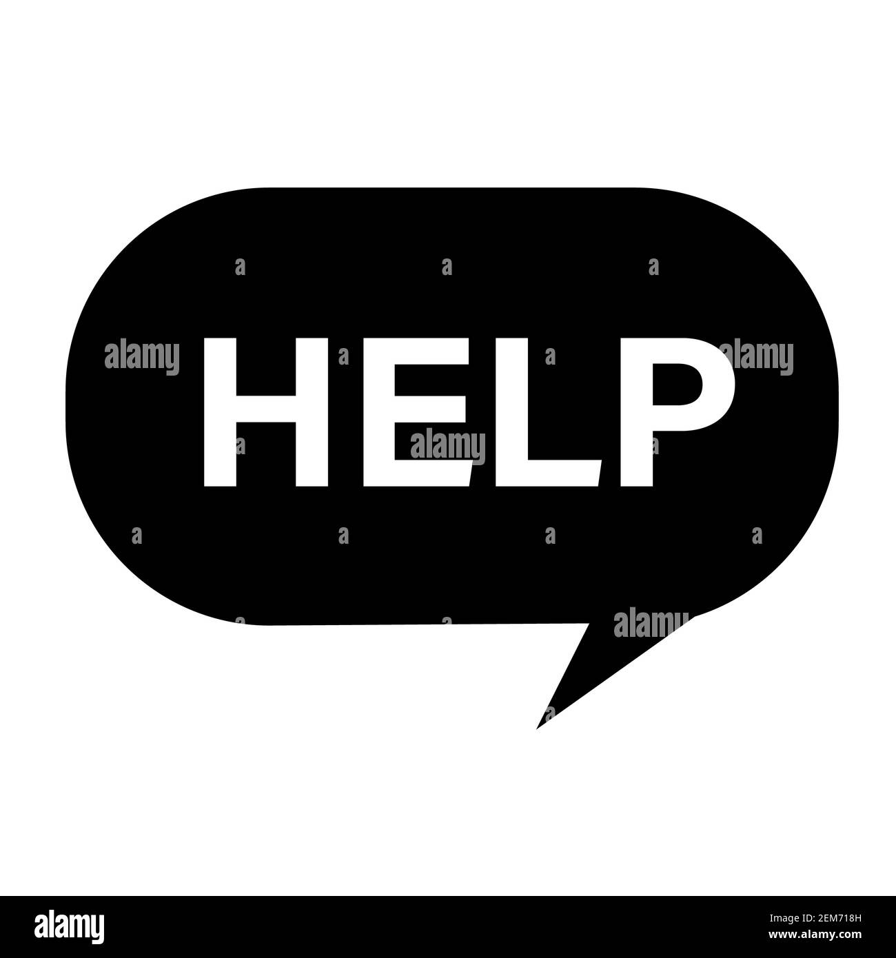 help icon on white background. flat style. FAQ symbol. help icon in ...