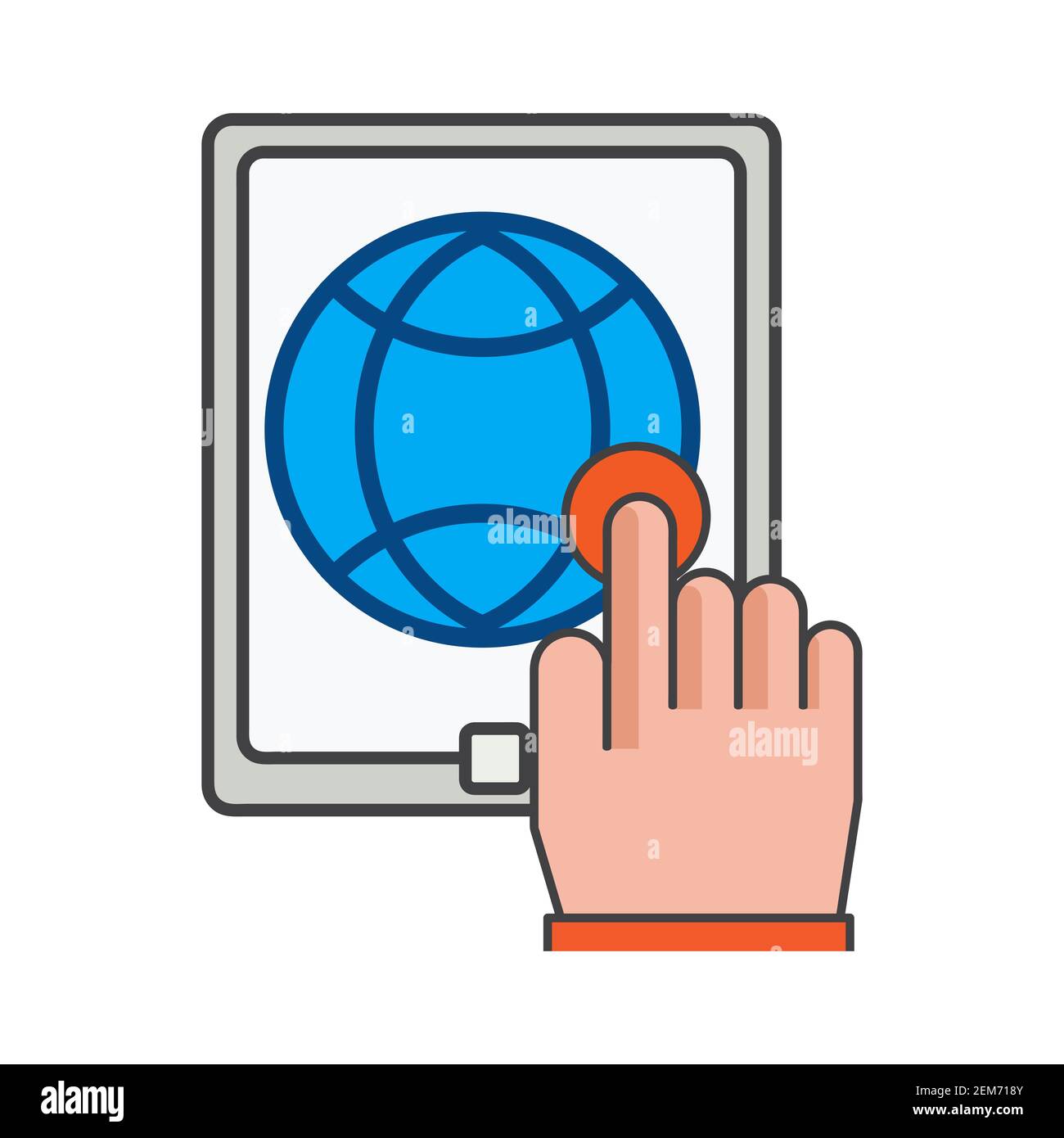 Can online mobile phone Cut Out Stock Images & Pictures - Alamy