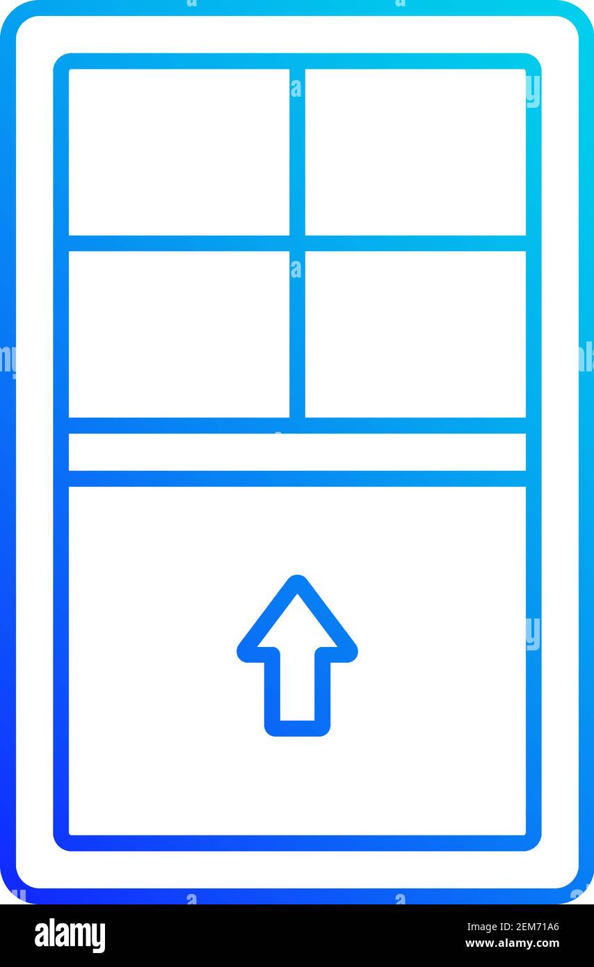 Open sash window Stock Vector Images - Alamy