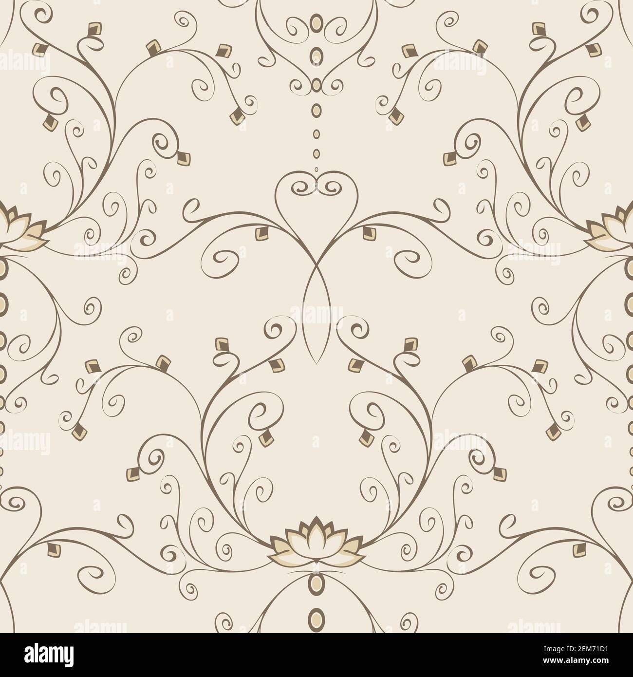 Light Flower Background Pattern
