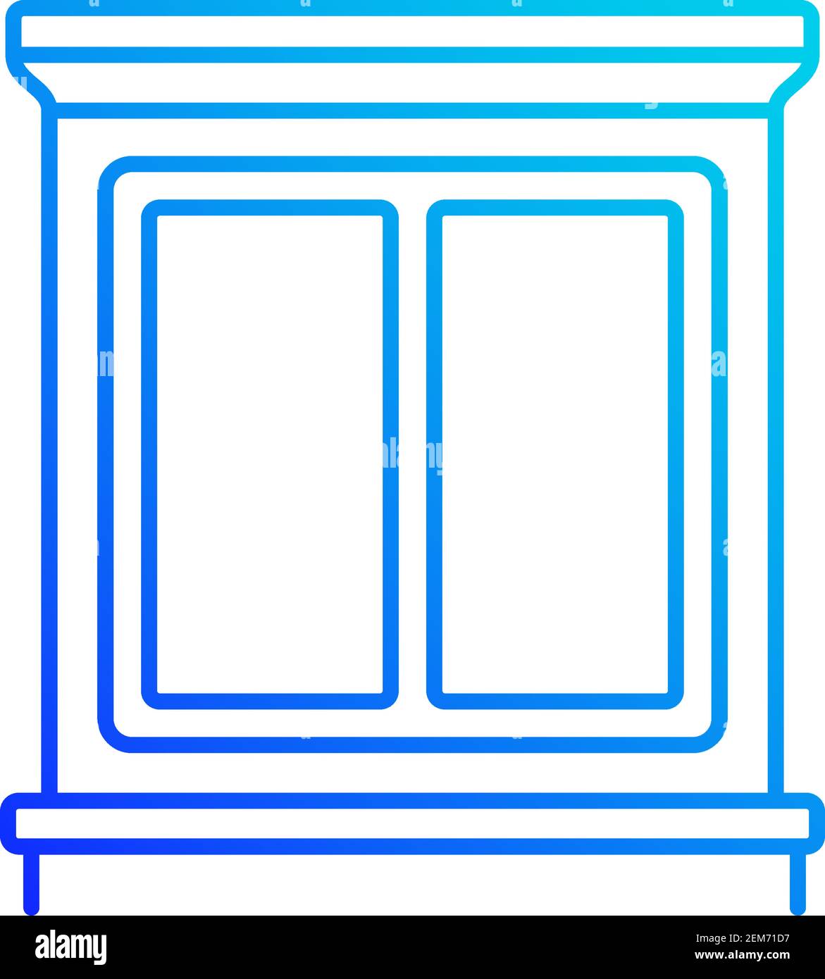 Modern art installation interior Stock Vector Images - Alamy