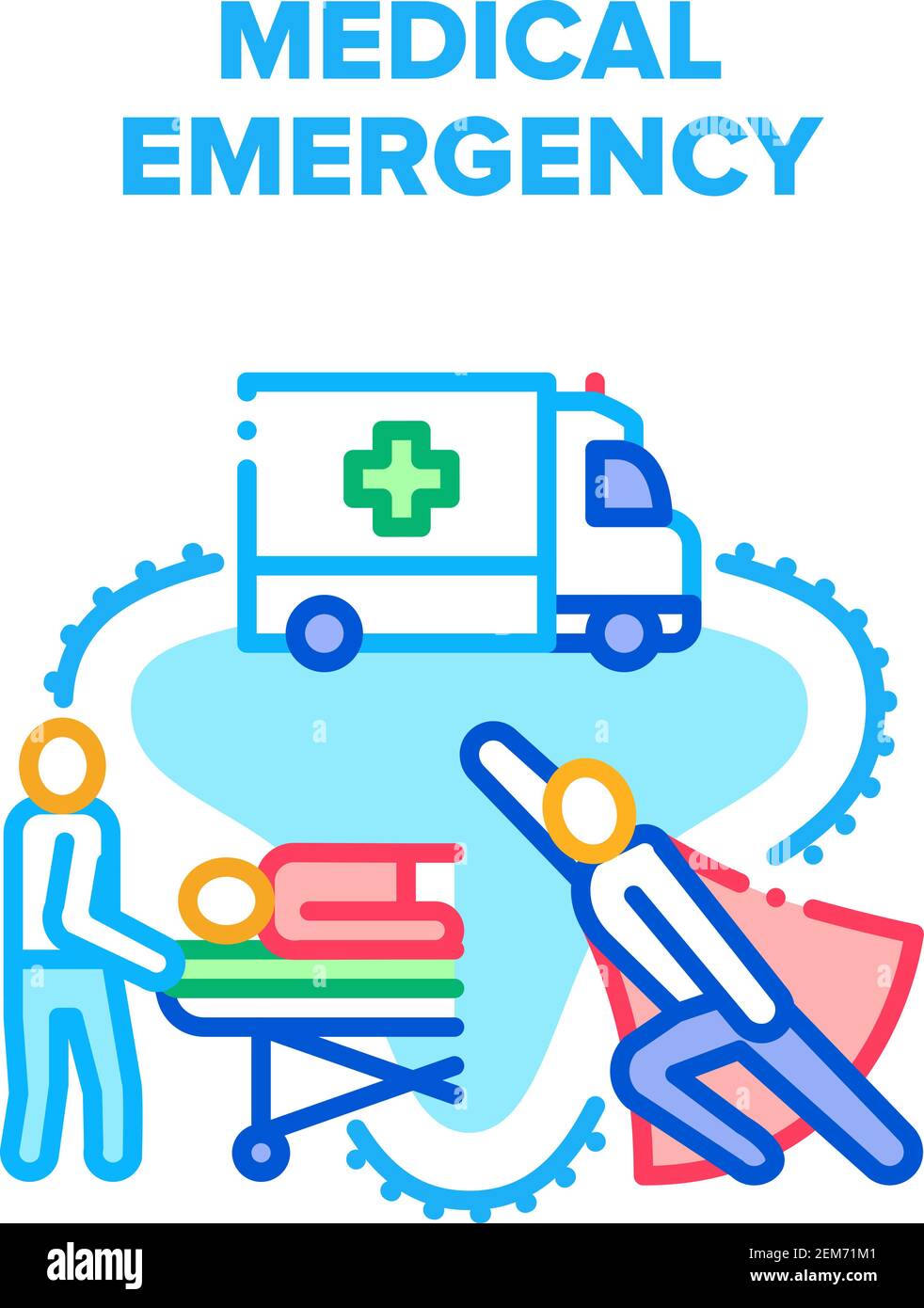 Medical Emergency Help Vector Concept Color Stock Vector Image & Art ...