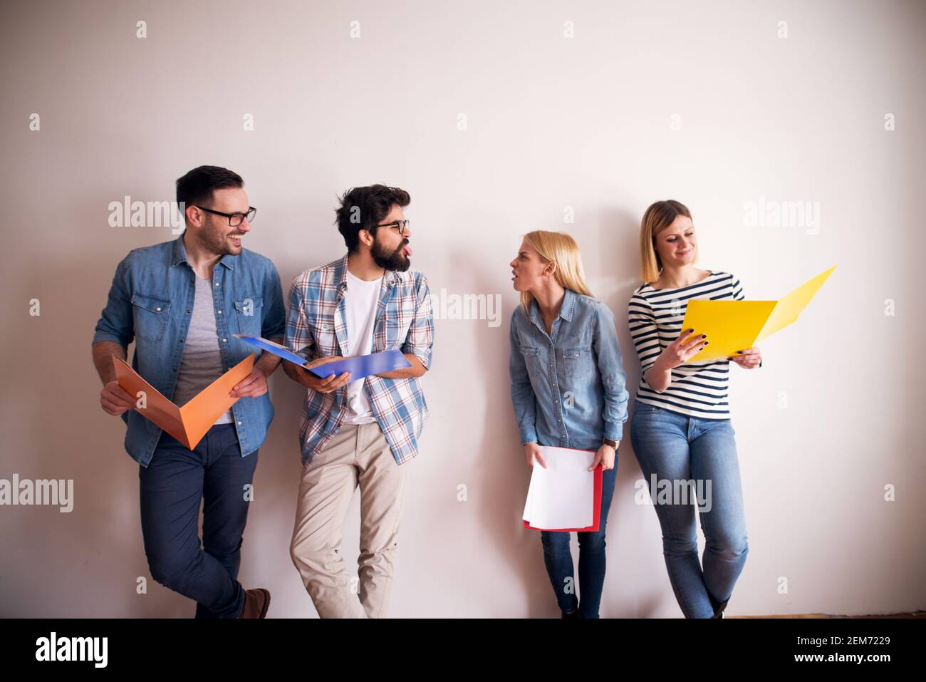 Joking messing about around hi-res stock photography and images - Alamy