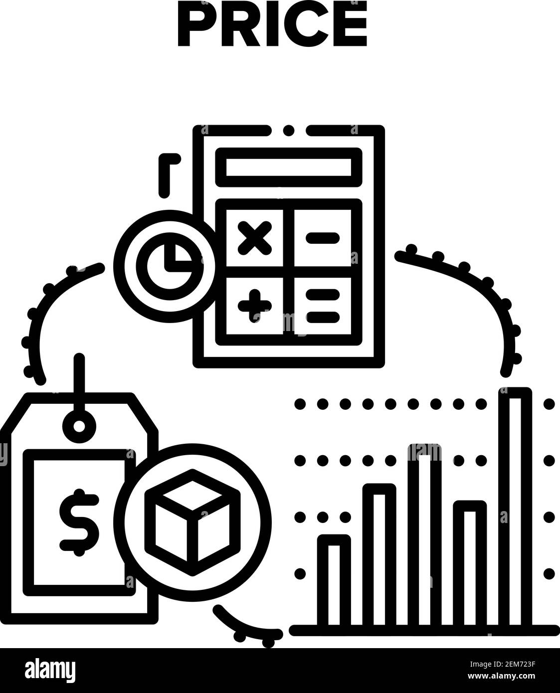 Price Selling Vector Black Illustrations Stock Vector Image & Art - Alamy