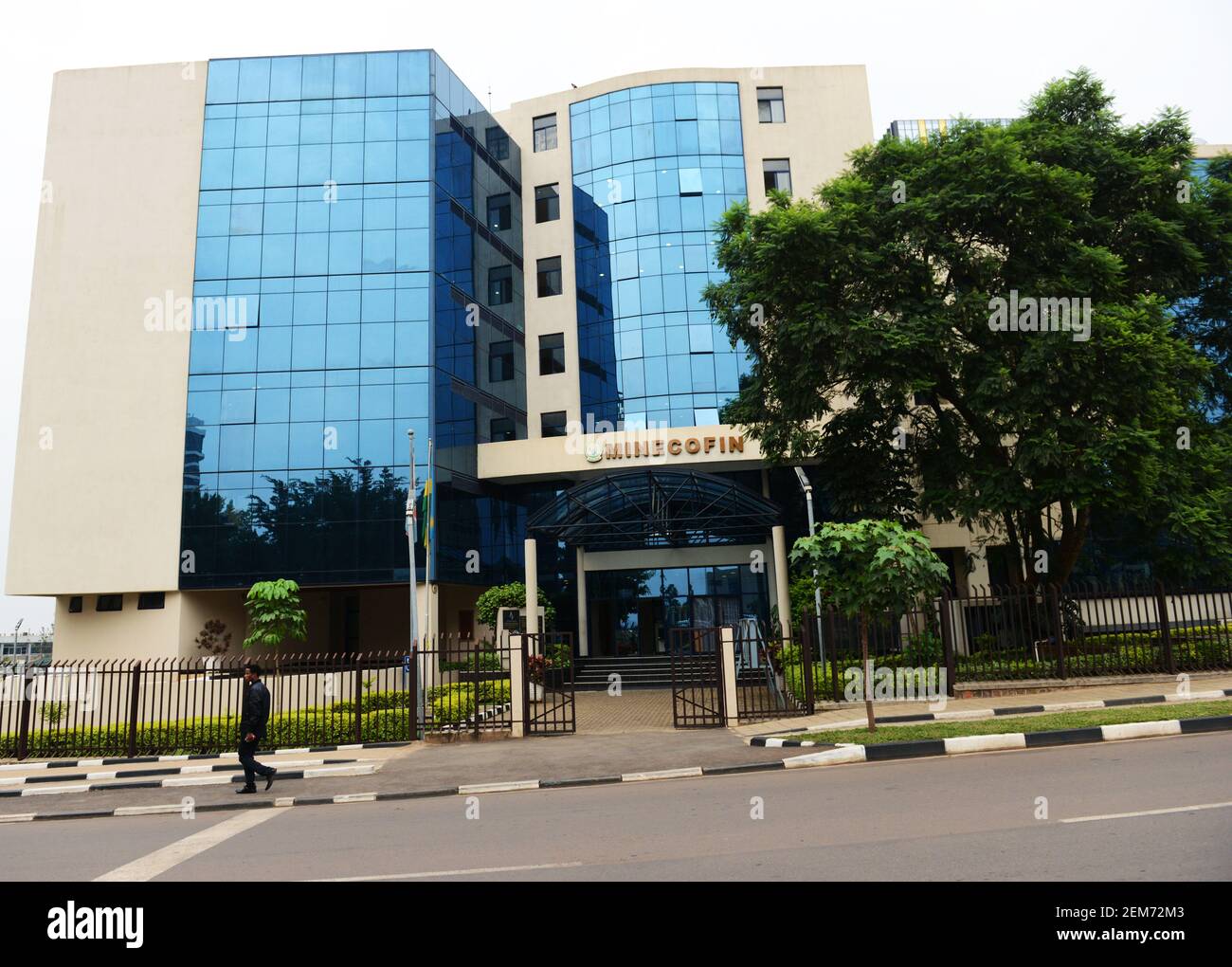 New modern buildings in Kigali's city center Stock Photo - Alamy