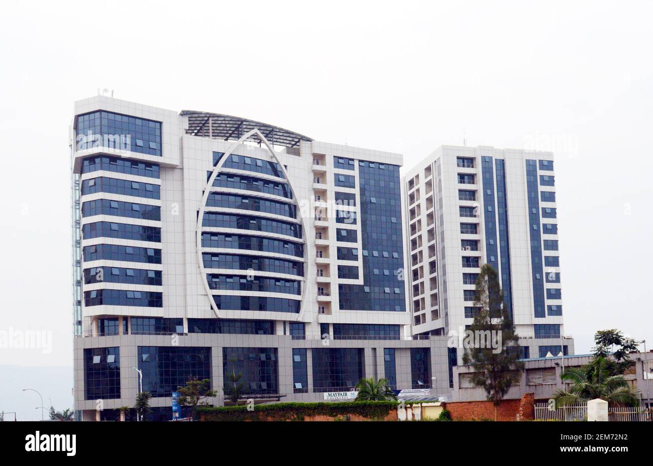 New modern buildings in Kigali's city center Stock Photo - Alamy