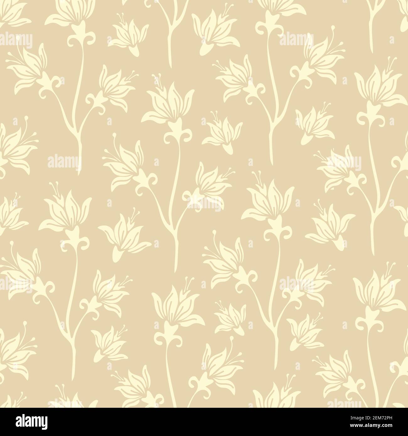 Light Beige Wallpaper