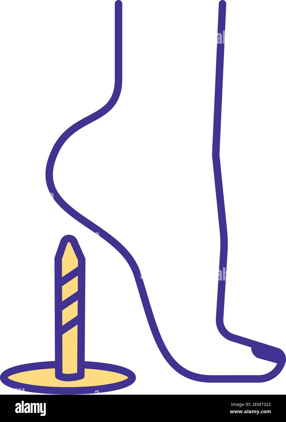 Stepping on nail hi-res stock photography and images - Alamy