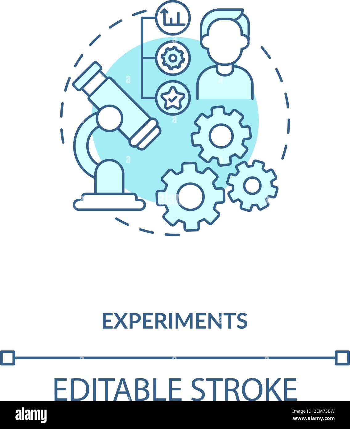 Experiments concept icon Stock Vector Image & Art - Alamy