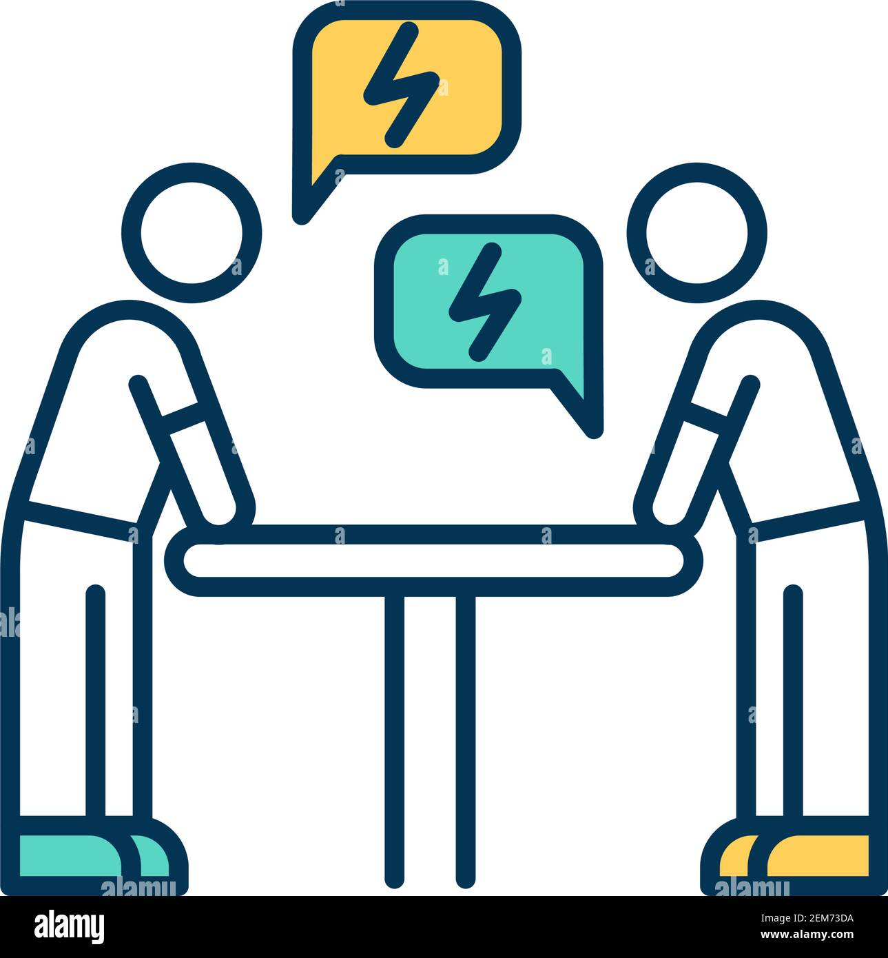 Lively speech Cut Out Stock Images & Pictures - Alamy