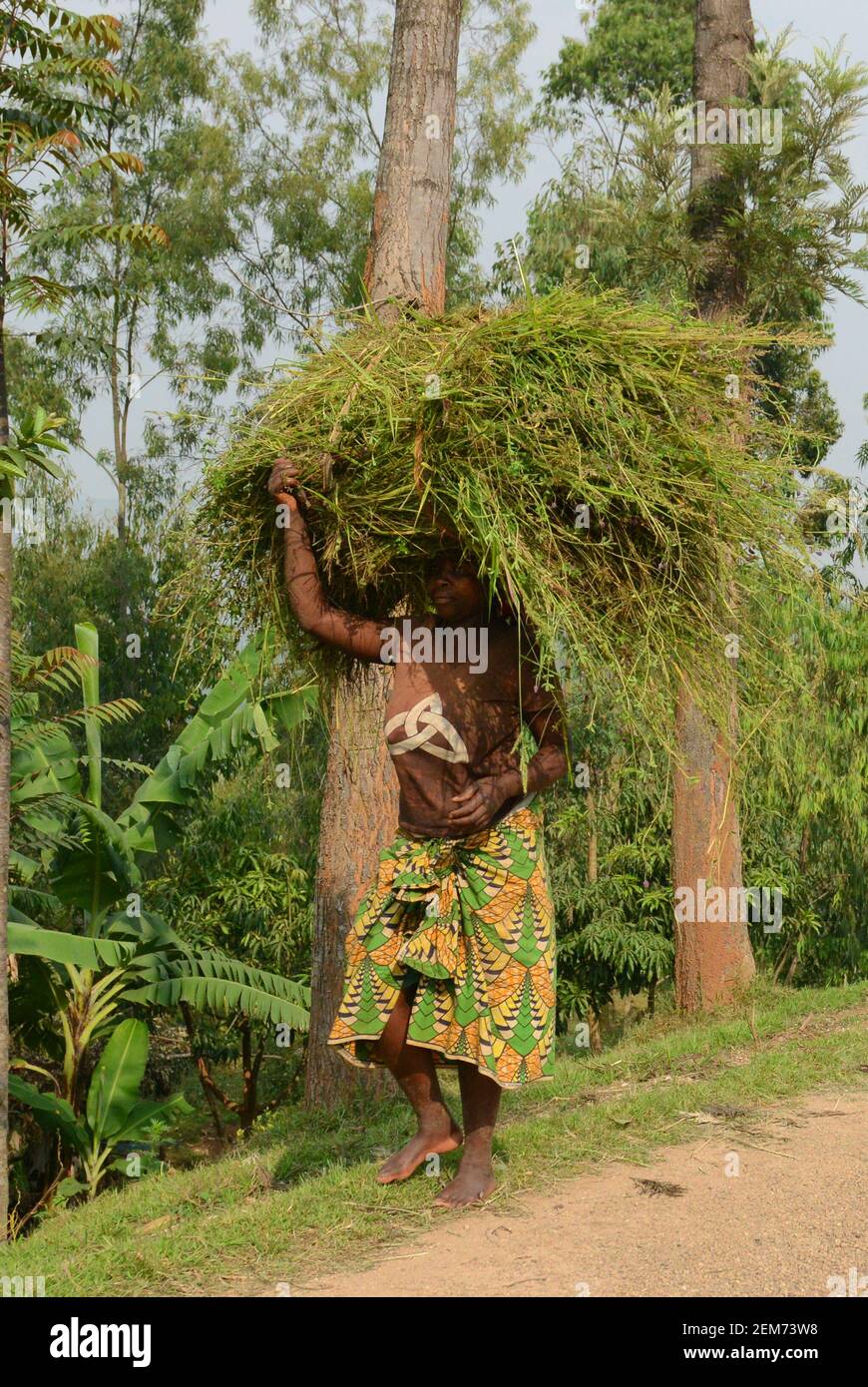 Daily life in rural Rwanda Stock Photo - Alamy