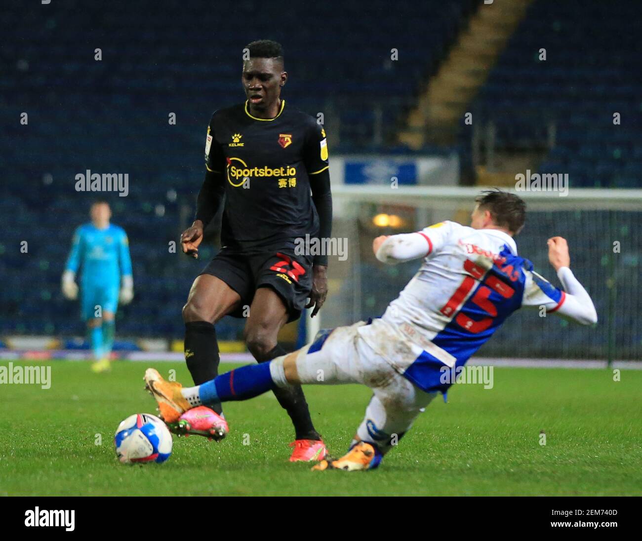 Ewood Park, Blackburn, Lancashire, UK. 24th Feb, 2021. English Football ...