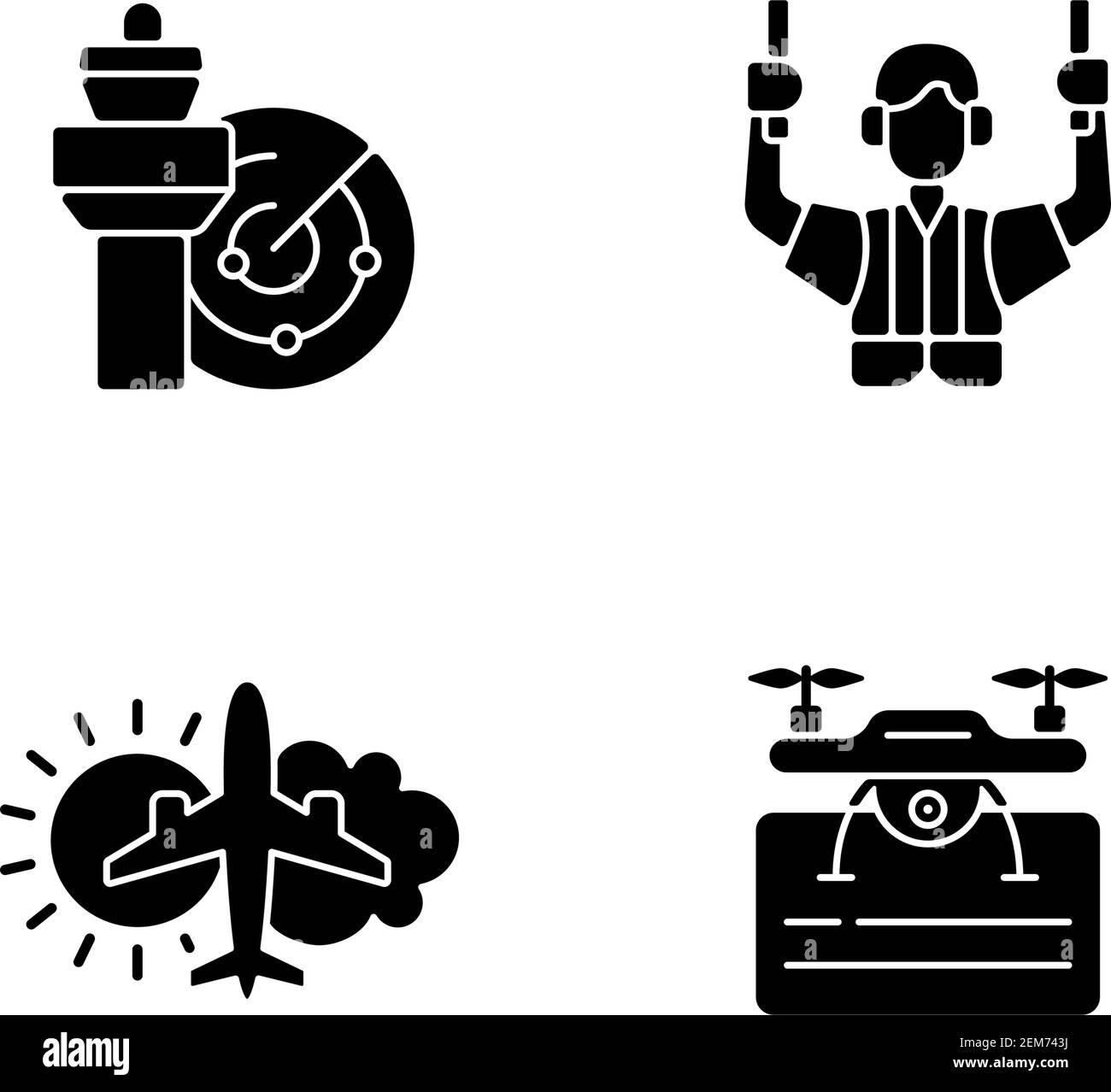 Airplane dispatch Black and White Stock Photos & Images - Alamy